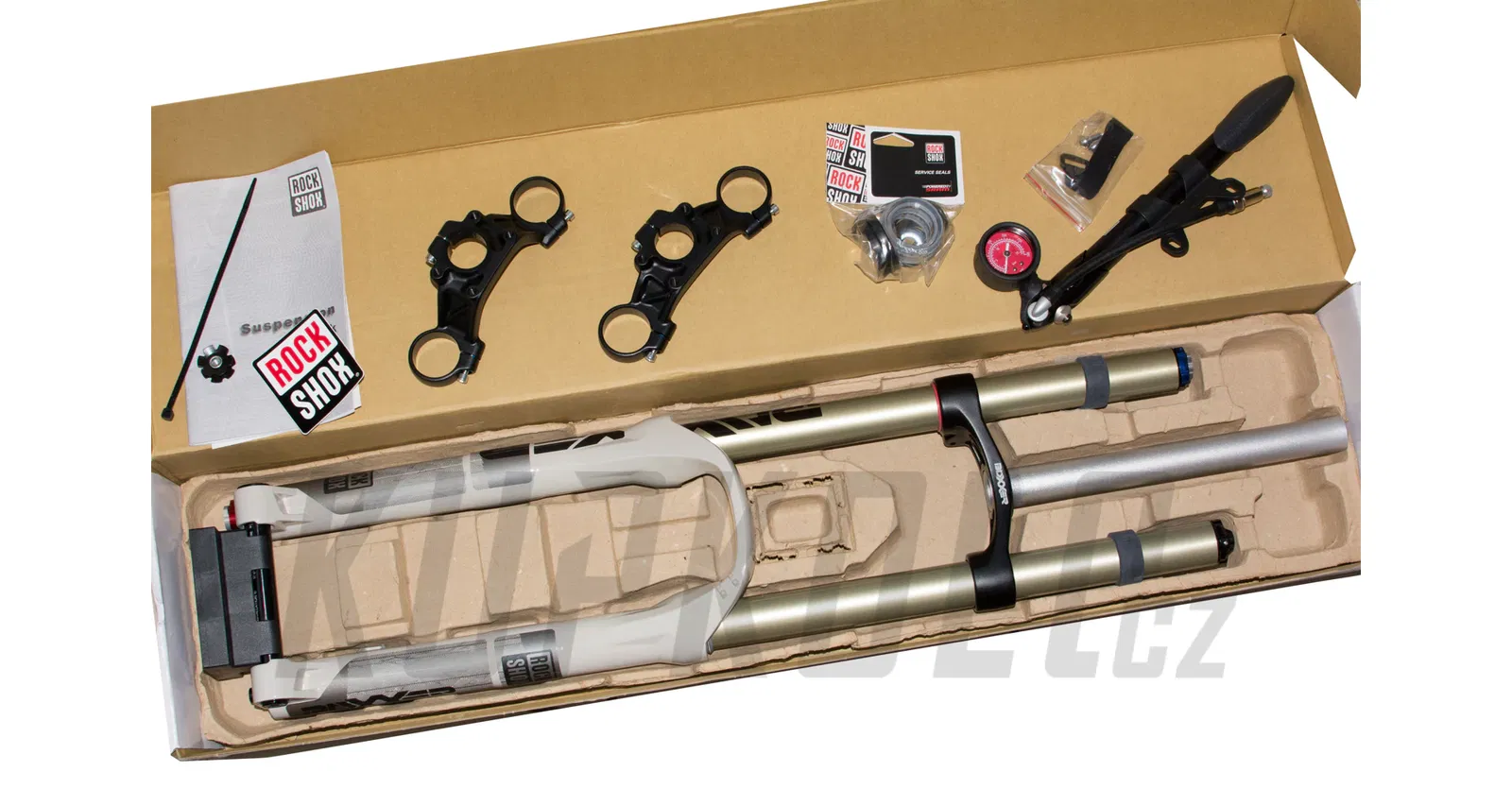 Rock Shox Boxxer WC Solo Air, DH 200mm, osa 20mm, model 2012 - keronite ...