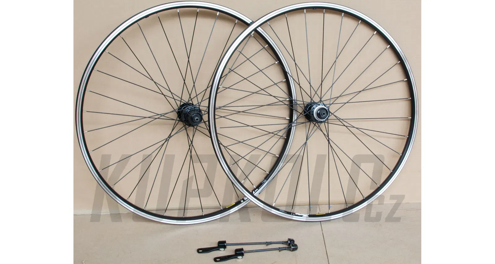 26" Kola Mavic XM 117 - Shimano Deore, V-Brake/ centerlock - kupkolo.cz