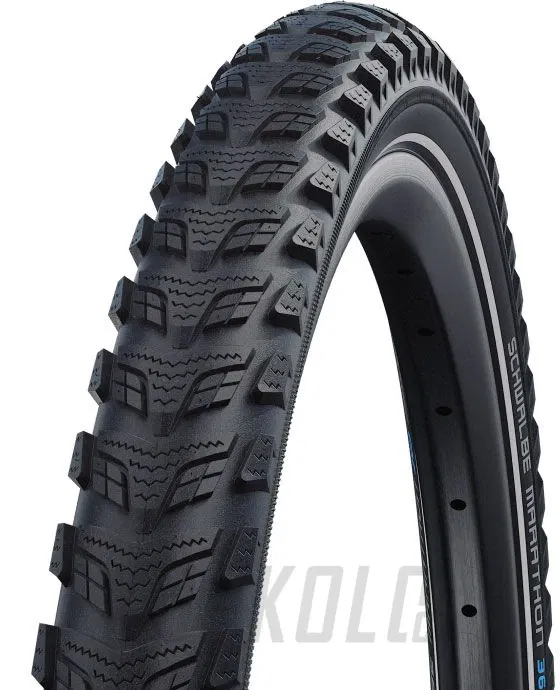 Plášť Schwalbe Marathon GT 365, reflexní pruh raceguard - kupkolo.cz