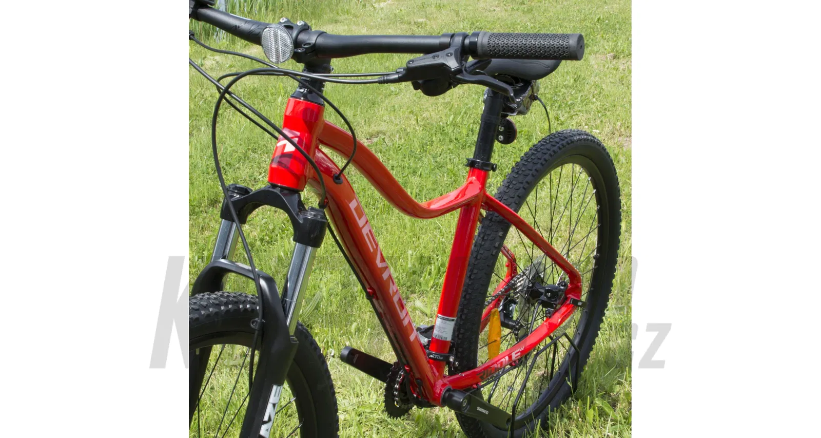 27,5" Dámské kolo Devron Riddle Lady W1.7 - červená - kupkolo.cz