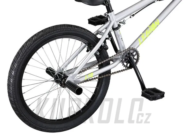 Kolo BMX MONGOOSE LEGION L10 2019 stříbrná - kupkolo.cz