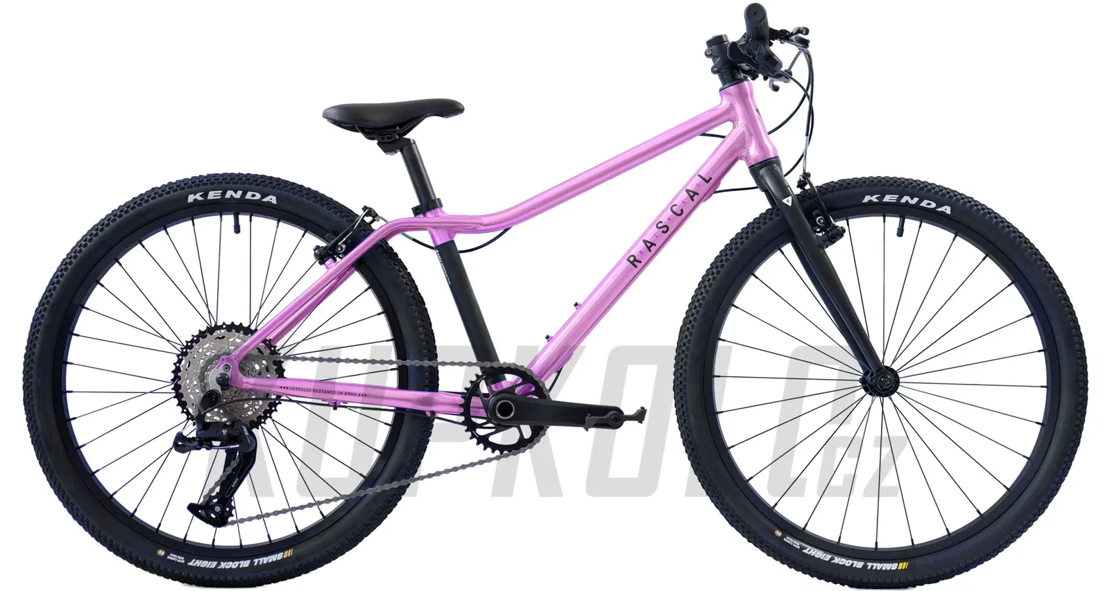 Dětské kolo Rascal 24" (BARVA: Raspberry) - 9s řetez - kupkolo.cz