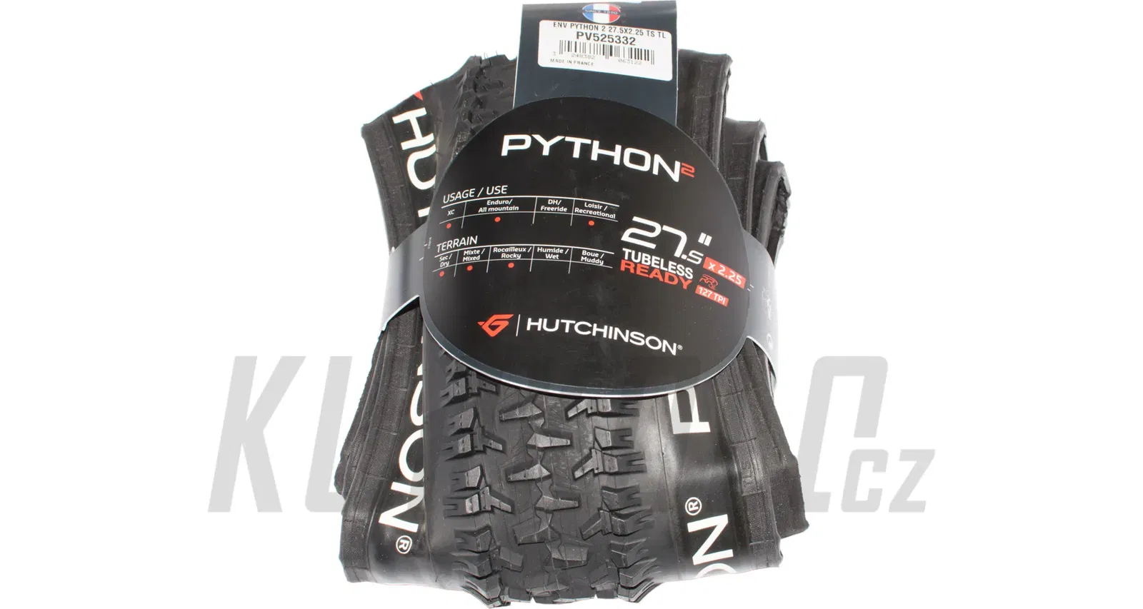 27,5" Plášť Hutchinson Python 2 - 127 TPI - kupkolo.cz