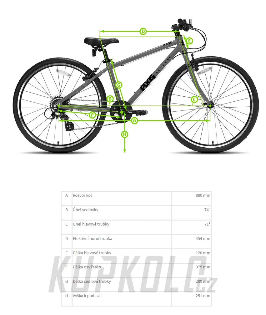 20" Dětské kolo Frog 55 - červená - kupkolo.cz