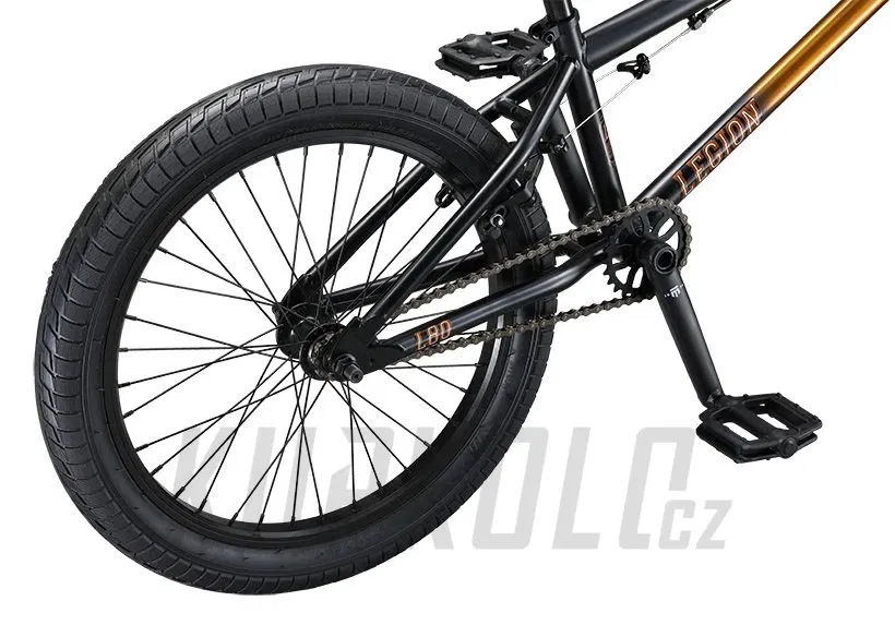 Kolo BMX MONGOOSE LEGION L80 2019 černá/zlatá - kupkolo.cz